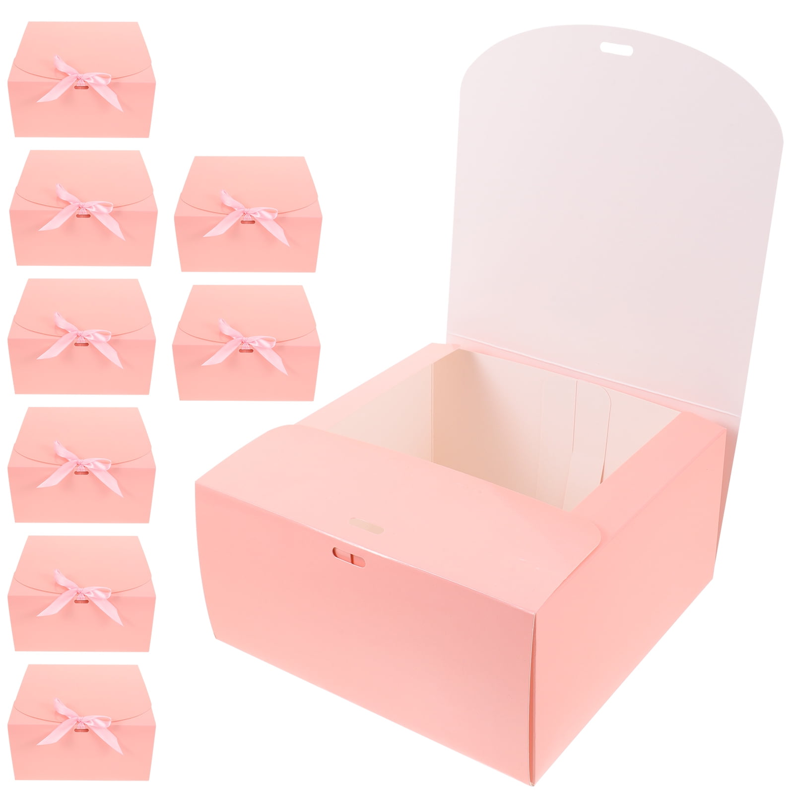 Click here for Oulii 10pcs Pink Bakery Display Box Wedding Treat... prices
