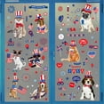 TERGAYEE Patriotic Window Clings,Patriotic Window Clings for Memorial ...