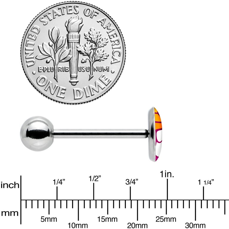 Tongue Piercing Diagram