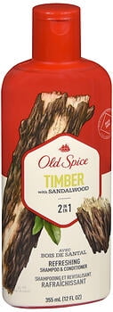 Old Spice Timber with Sandalwood 2 in 1 Refreshing Shampoo ...