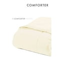 Comfort Canopy King Size Comforter, Ivory, Alternative Down Fill, All ...