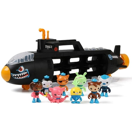 Octonauts Ocean Adventure Action Toy Figures Octopus Castle Shark Boat ...