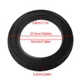 12 Inch Solid Tire For Bike Folding Bike Electric Bike Anti Stab ...