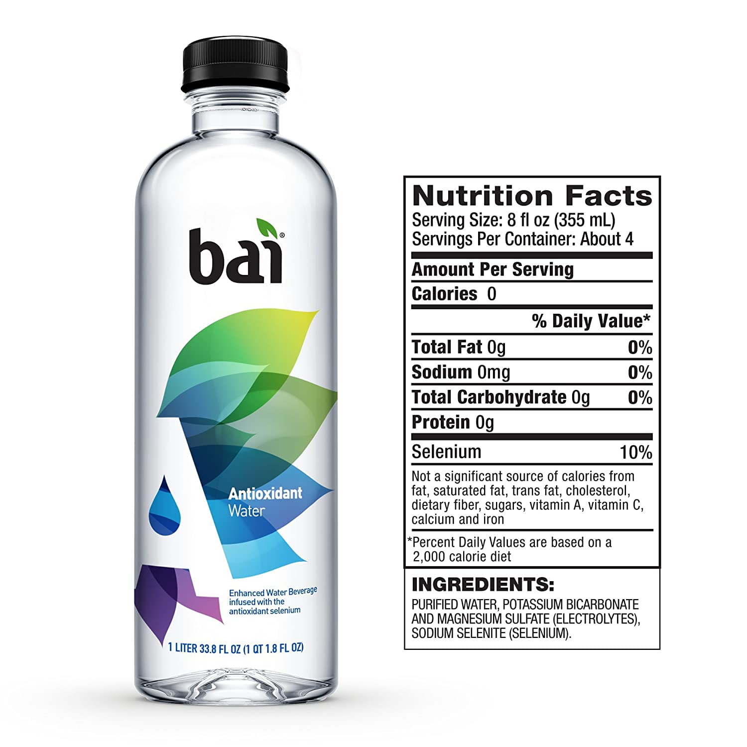 Bai Water Nutrition Facts | Besto Blog
