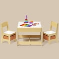 Asofer, Kids' Table and Chairs Set, Model with Removable Desktop ...