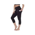 Thick High Waist Yoga Pants With Pockets Tummy Control Workout Running