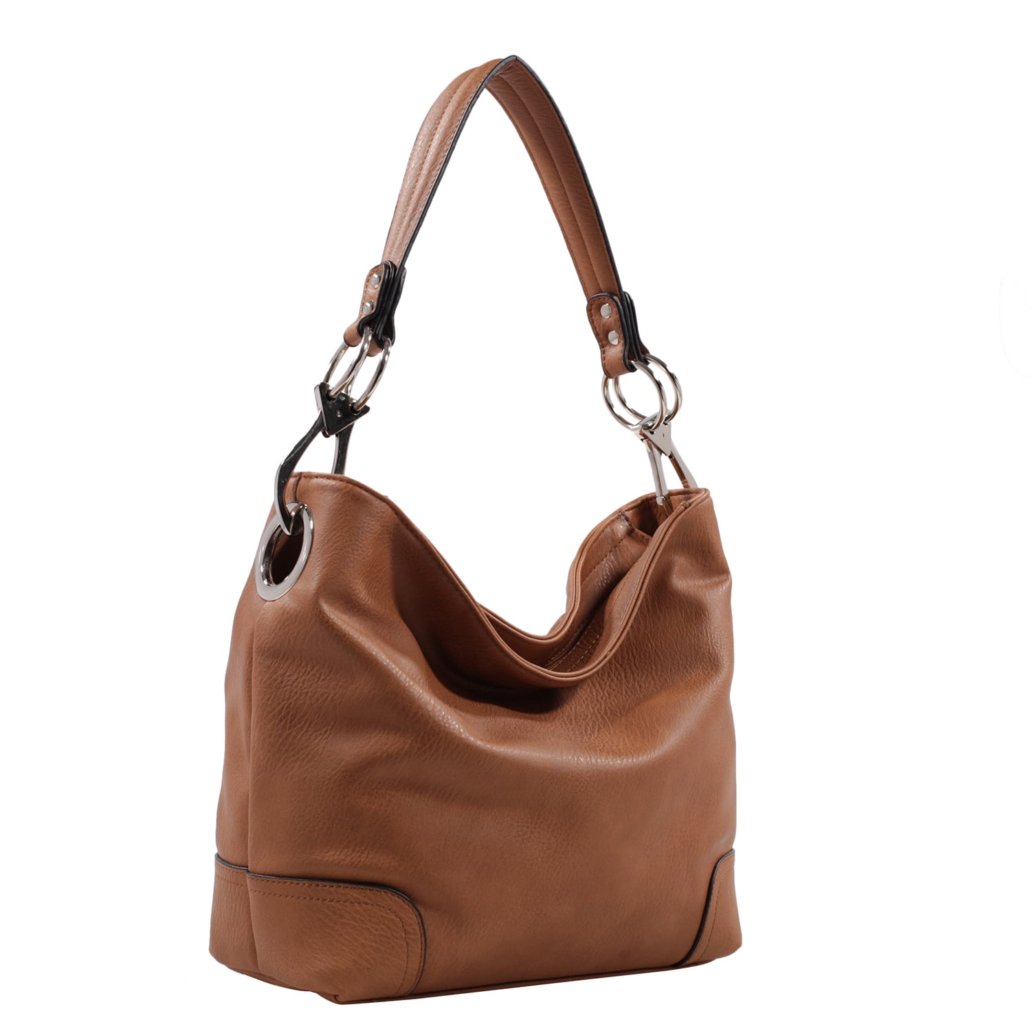 MKF Collection by Mia K. Emily Soft Vegan Leather Hobo Handbag ...