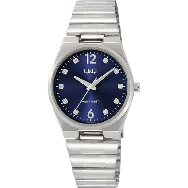 Reloj Q&Q Q84B-005PY Ladies-Acero plateado | Bodega Aurrera en línea