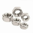 5/20PCS A2 Stainless Steel Reverse Thread Hex Nut M4 M5 M6 M8 M10-M20 ...