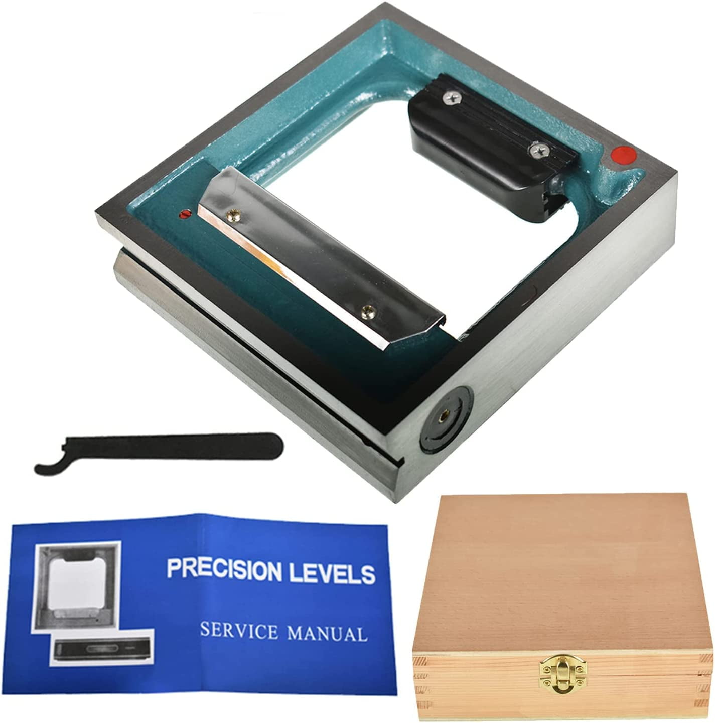 SEBLAFF 6 x 1-1/2 x 6 Inch Precision Machinst Frame Spirit Level 303 ...