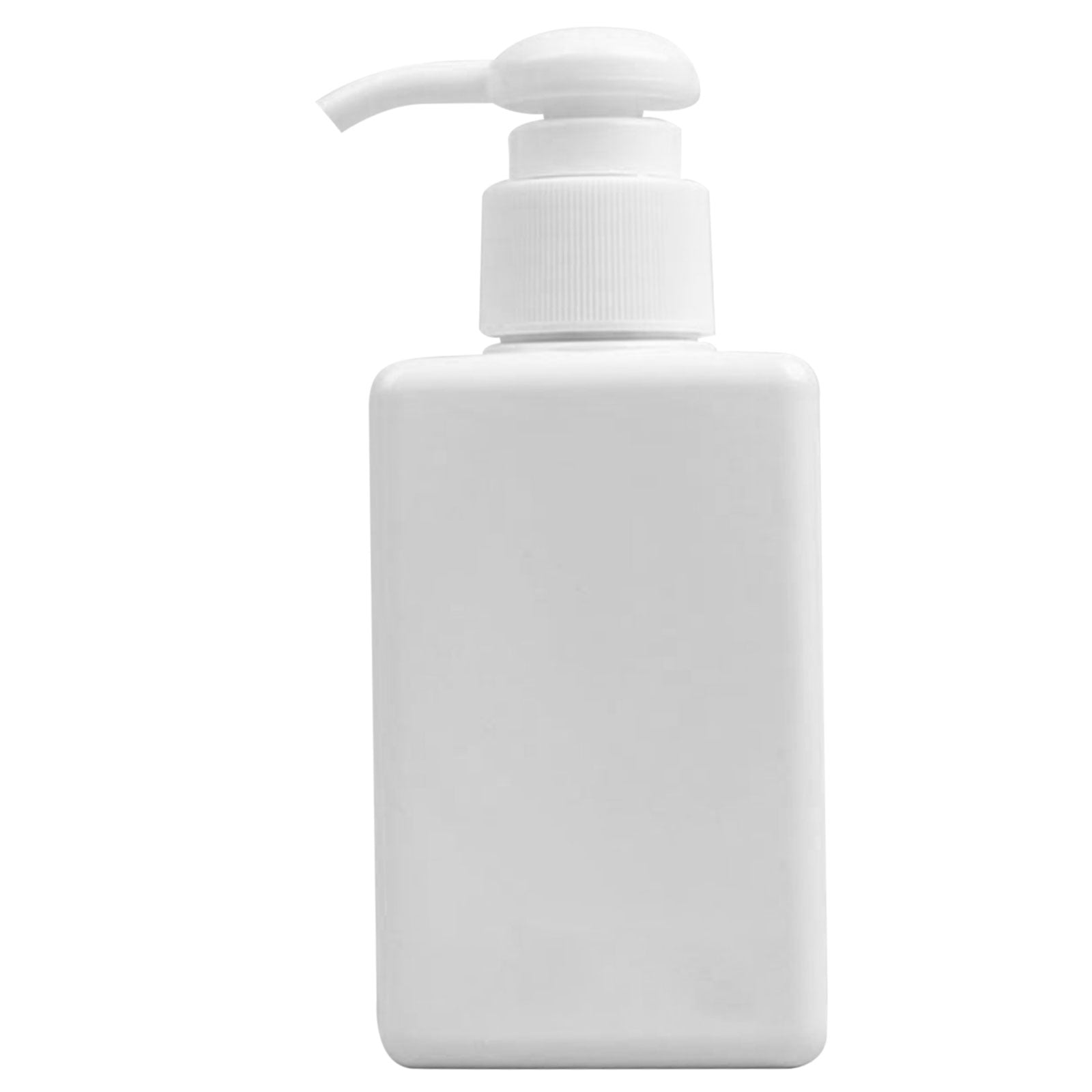 200ml Pump Bottle Dispenser, Modern Square Shampoo Bottles with Pump ...