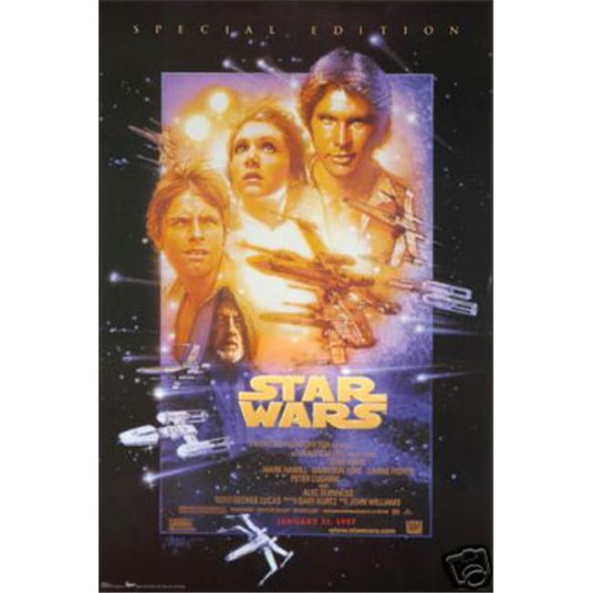 Click here for Hot Stuff Enterprise 1655-24x36-Mv Star Wars 4 Pos... prices