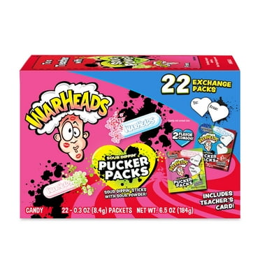 Warheads Valentine's Day Sour Filled Heart 3.85oz. - Walmart.com
