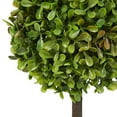 Pure Garden Faux Boxwood 3 Matching Realistic - Round Topiary ...