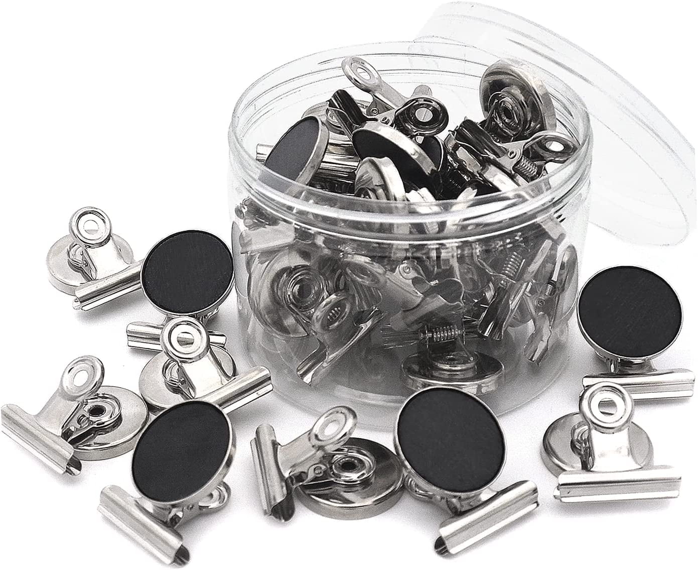 24 Pack Refrigerator Magnet Clips, Fridge Magnets, Scratch Safe Strong ...