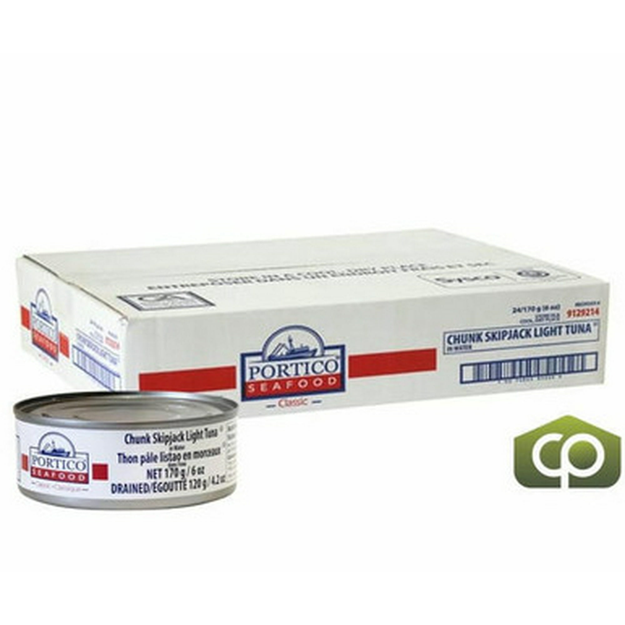 Click here for Portico Classic Tuna Chunk Light In Water Can 170... prices