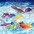 Faburo 34 Piece Diving Toy, Underwater Pool Toy Set with Torpedos ...