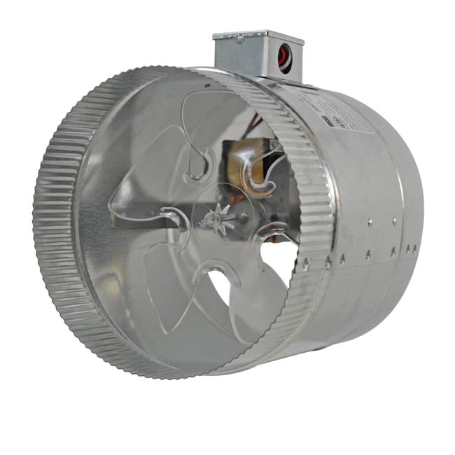Suncourt DB308E 8 in. 2 Speed Inductor In Line Duct Fan - Walmart.com