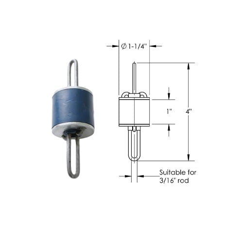 Easyflex VibraSystems Wire Hangers Vibration Isolation, Deflection 0. ...