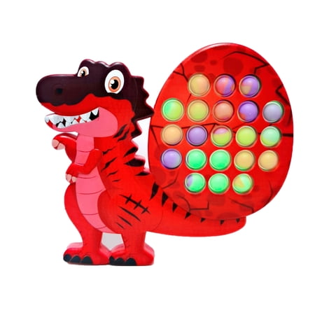 FINELOOK Push Pop Bubble Fidget Toy,Dinosaur with Egg Stress Relief ...