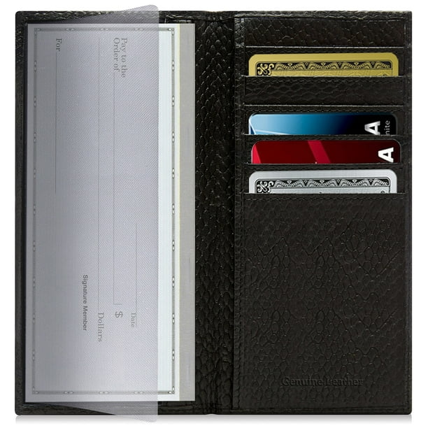 Access Denied - Genuine Leather Checkbook Cover For Men And Women ...