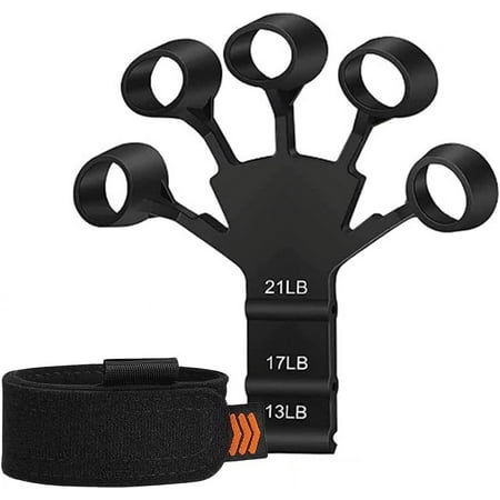 Finger Trainer Hand Grip Strength Trainer Finger Extensor Exerciser ...
