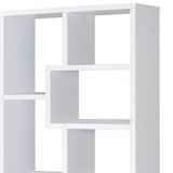 Coaster Company White Interlocking Bookshelves with 8 Compartments for ...