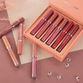 6Pcs Matte Liquid Lipstick Makeup Set, Matte liquid Long-Lasting Wear ...