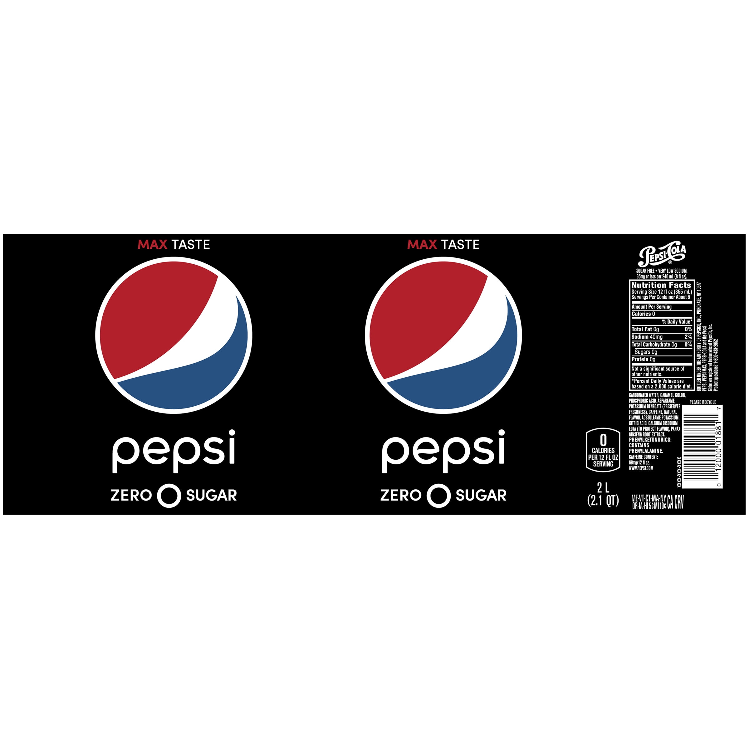 Pepsi Max Nutritional Info | Besto Blog