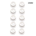 10 Pcs Wire Cable Hole Cover Flexible Desk Rubber Grommet Hole Cable ...