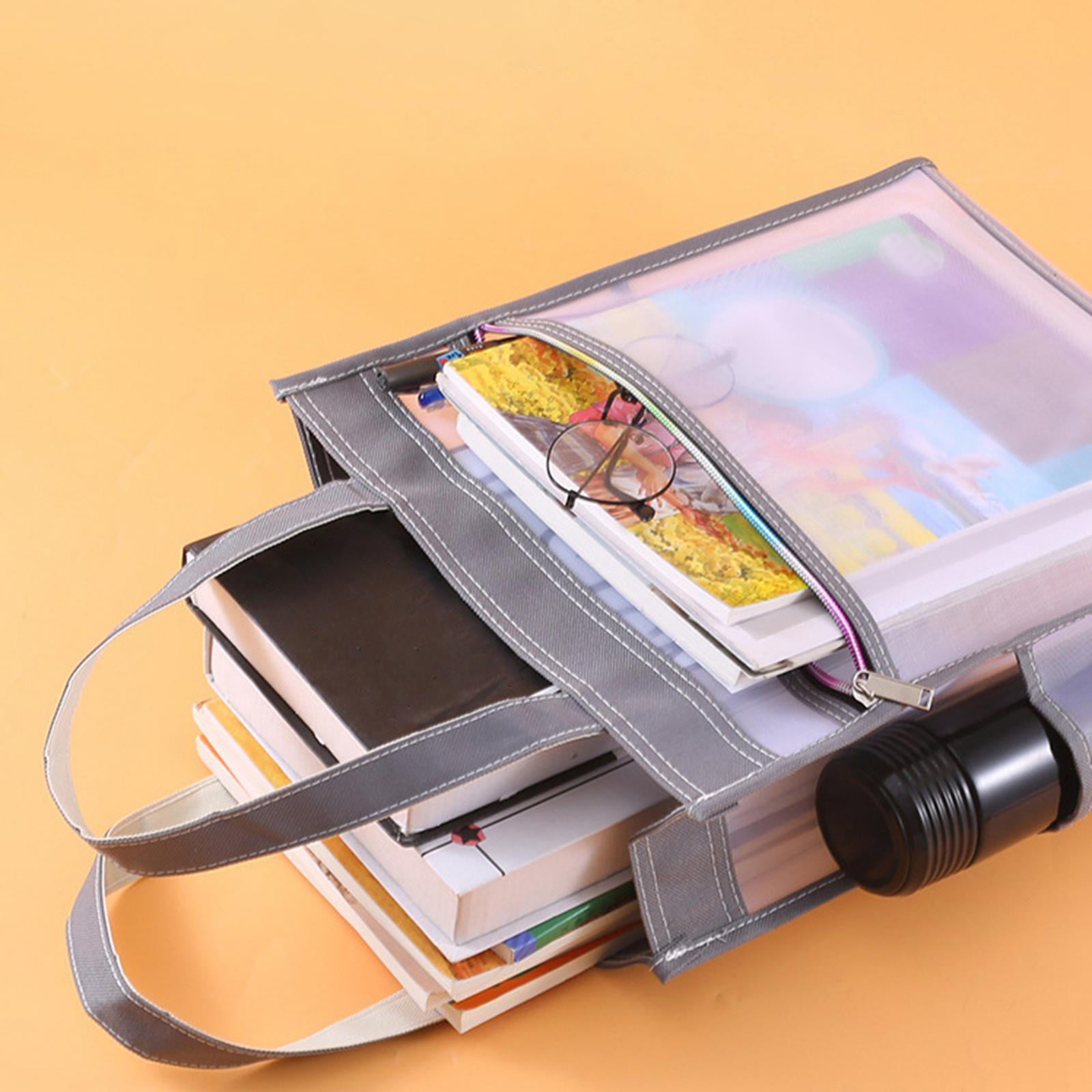 Mesh Folder Tote Lightweight Multi Use Collapsible Beach s File Folder ...