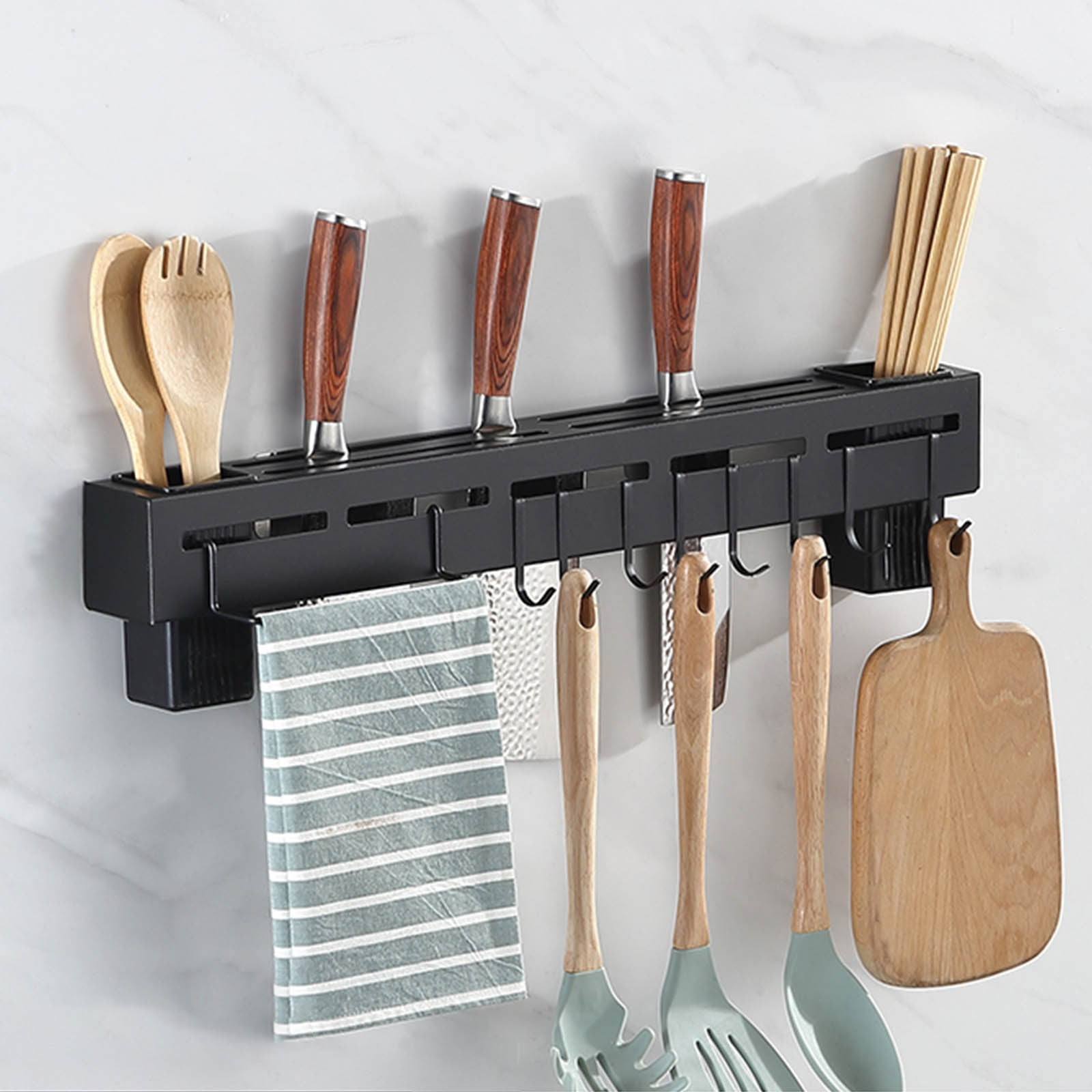 BeforeyaynStainless Steel Multi-function Knife Block Wall-mounted Knife ...