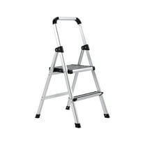Little Giant 4' Flip-N-Lite Aluminum 2-Step Ladder, 300 lbs. Rated ...