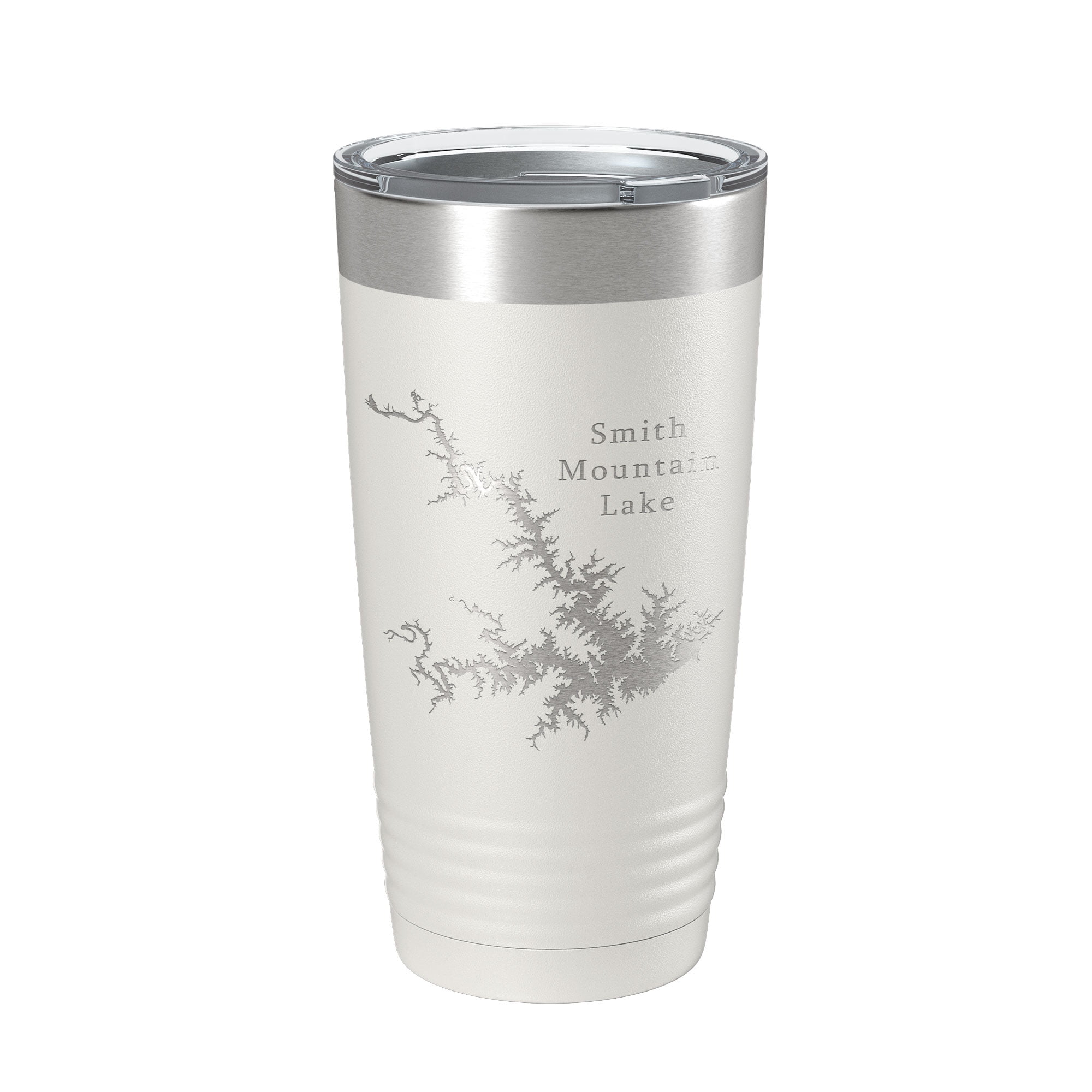 Smith Mountain Lake Map Tumbler Travel Mug Insulated Laser Engraved ...