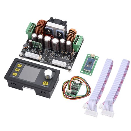 Buck-Boost Power Module，0-5.000A LCD Power Step-Down Module Digital DC ...