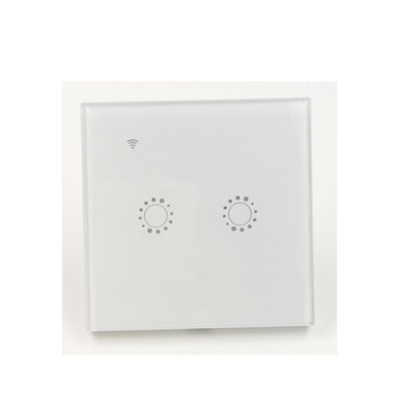 Wifi Wireless Touch Toughened Glass Switch Panel Home LED Light Wall ...