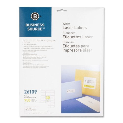 Business source white laser labels 26113 1 - ropotqbingo