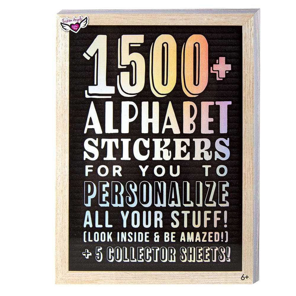 1500+ Alphabet Sticker Book & Collector Sheets - Walmart.ca