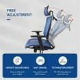 FlexiSpot Ergonomic Mesh Office Chair, Adjustable Height, Lumbar ...