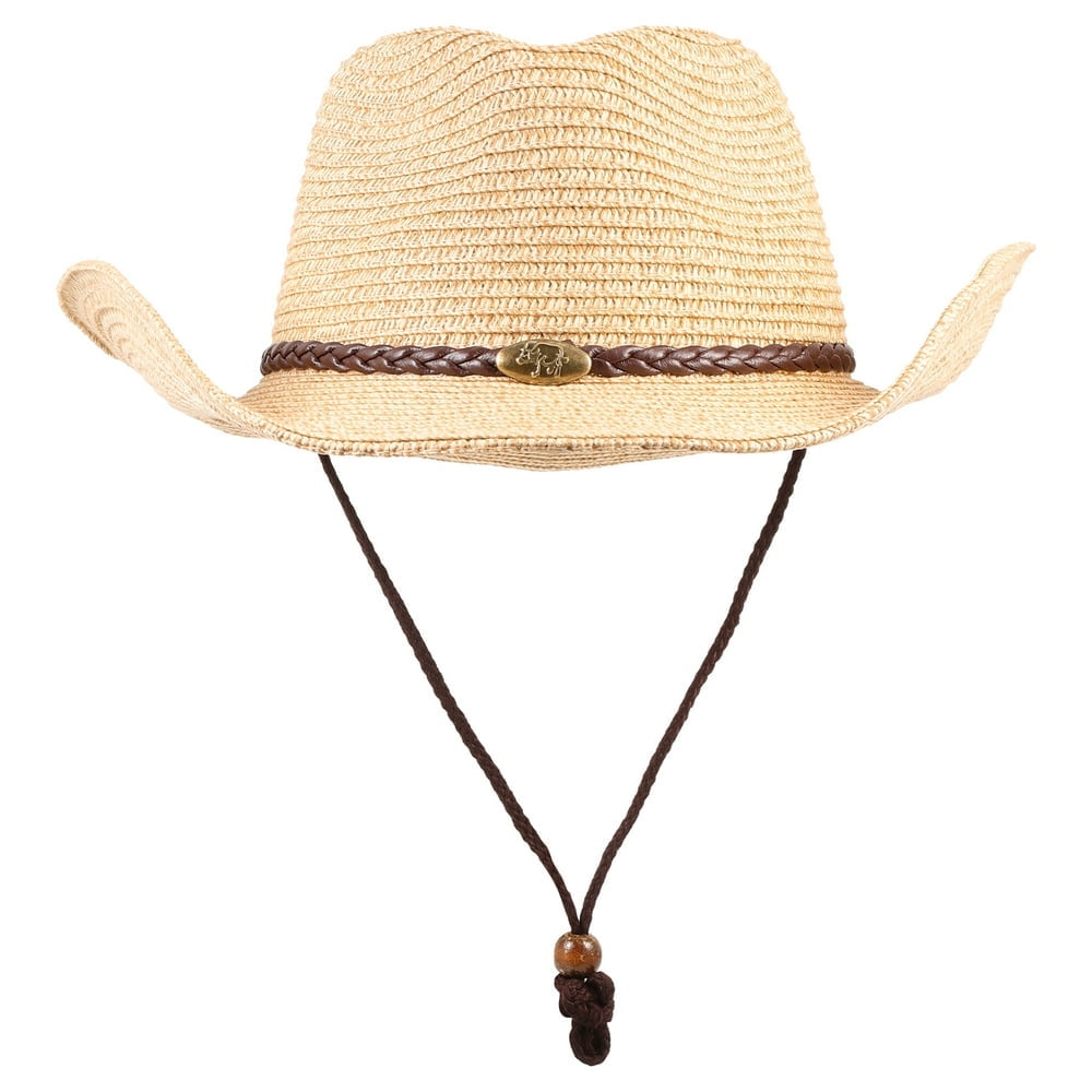 Click here for Pengxiang Hat Straw Hats Cowboy Fedora Cap Sun Wid... prices