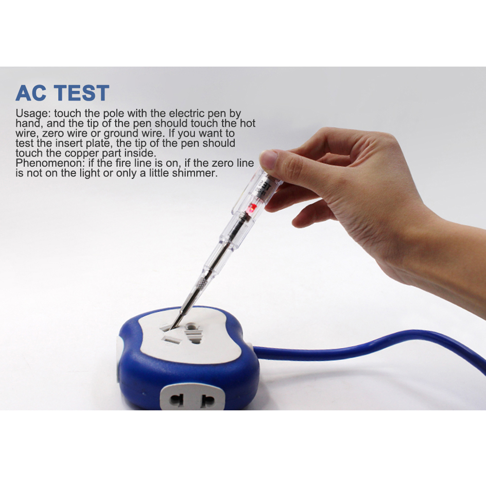 Electrical Testing IP56 Waterproof Voltage Tester Induced Electric Pen ...