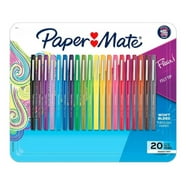 Plumas Paper Mate Punta Fina Colores Surtido Cja Con 12 Pzas Paper Mate ...