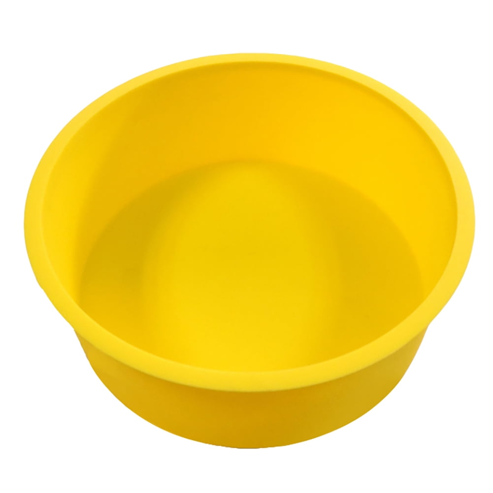 Yoone 6inch Silicone Round Pudding Muffin Mousse Mold Cake Pan Non ...