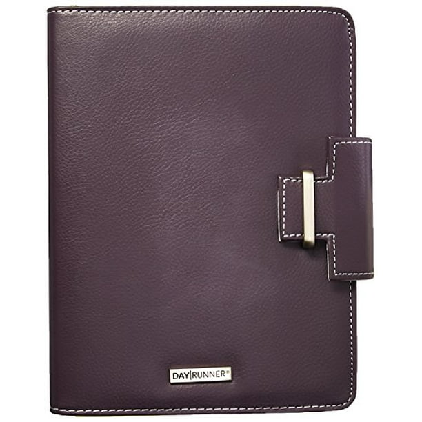 Day Runner 4010214 Terramo Refillable Planner, 5 1/2 x 8 1/2, Eggplant ...