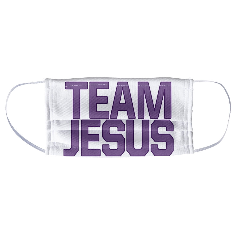 Team Jesus John 3:16 Christian 1-Ply Reusable Face Mask Covering ...