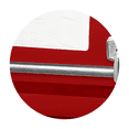 Titan Casket - Satin Series Funeral Coffin in Red - Walmart.com