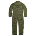 Green Khaki Front Zip Pilot Overalls: Durable Canvas Coveralls for Men ...