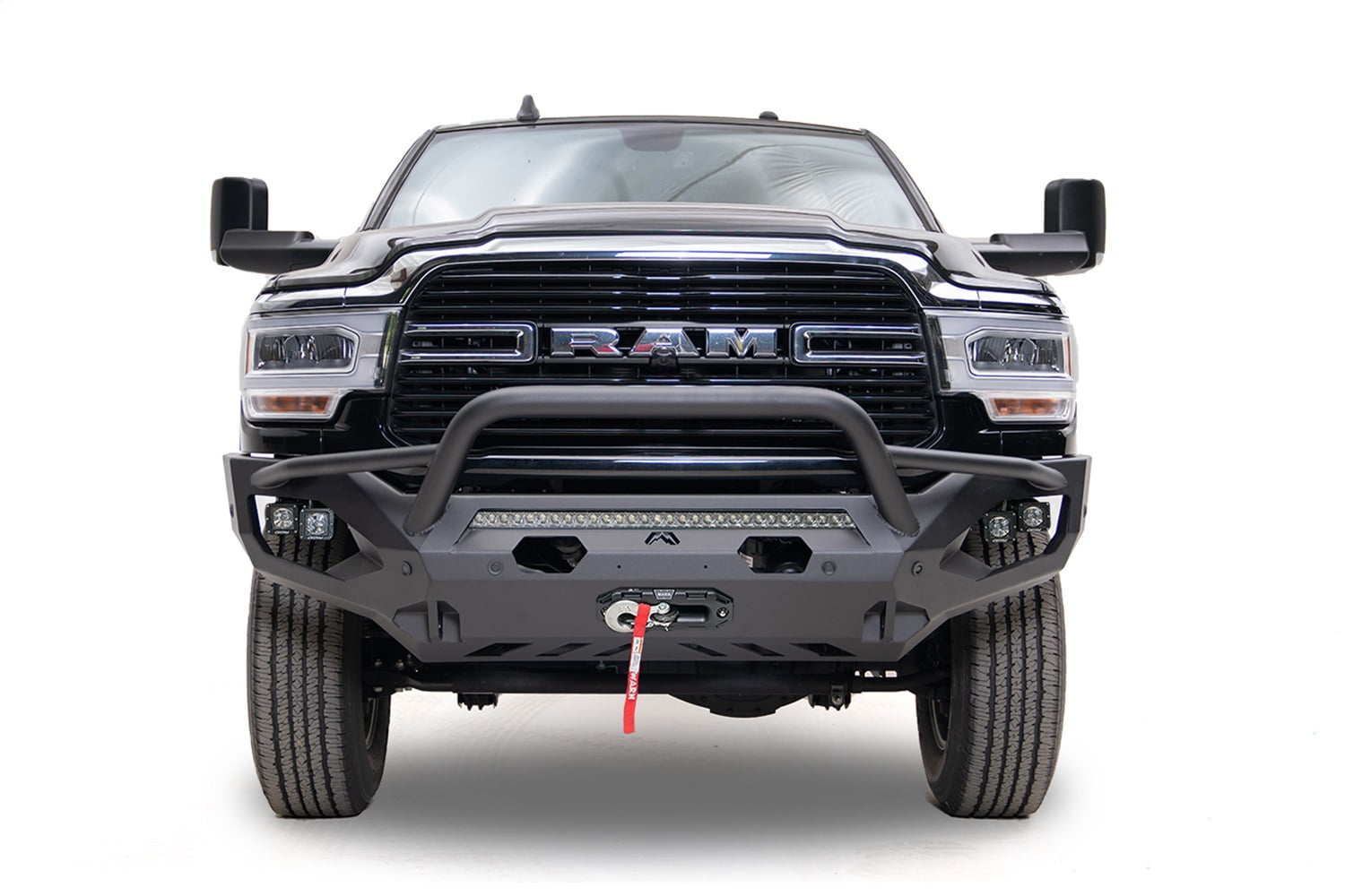 Fab Fours 19-C Ram 2500/3500 New Body Style Matrix Front Bumper Pre ...