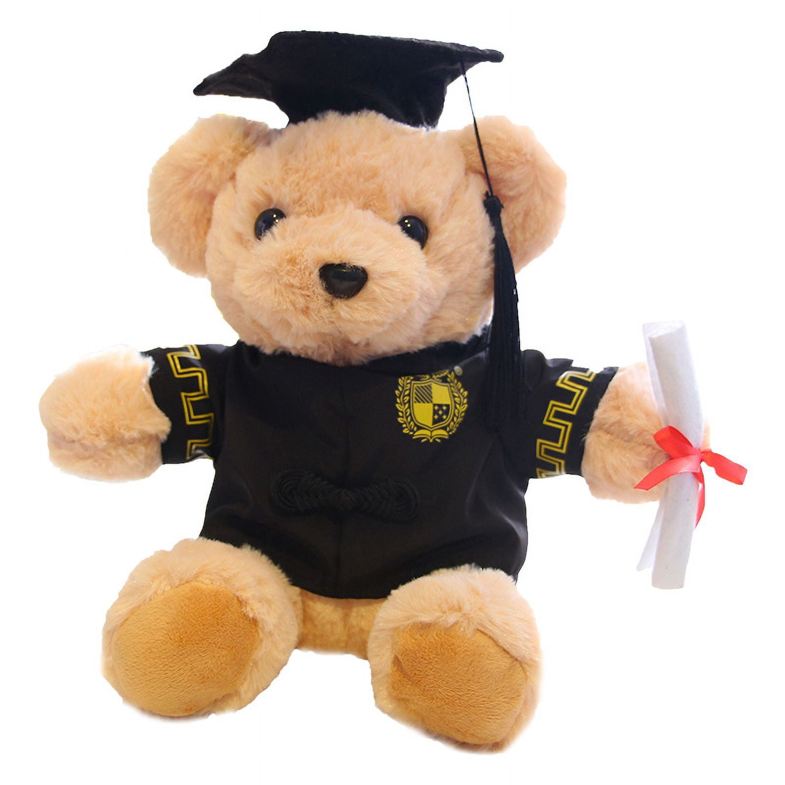 Osito de Peluche con Gafas-25cm, Diploma y Gorro de Doctor - Peluche ...