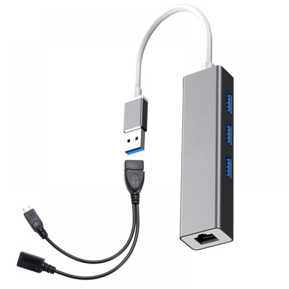 3 PORT USB HUB LAN Ethernet Connector OTG Adapter For Amazon Fire 3-port-usb-hub-lan-ethernet-connector-otg-adapter-for-amazon-fire